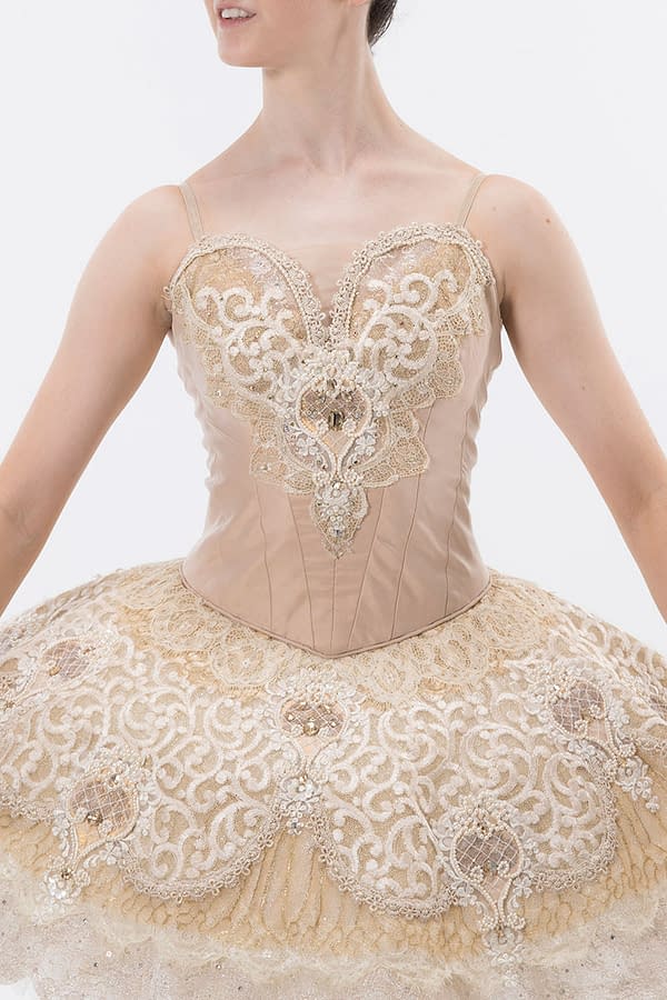 Champagne and antique gold tutu - Tutu Maker Studio